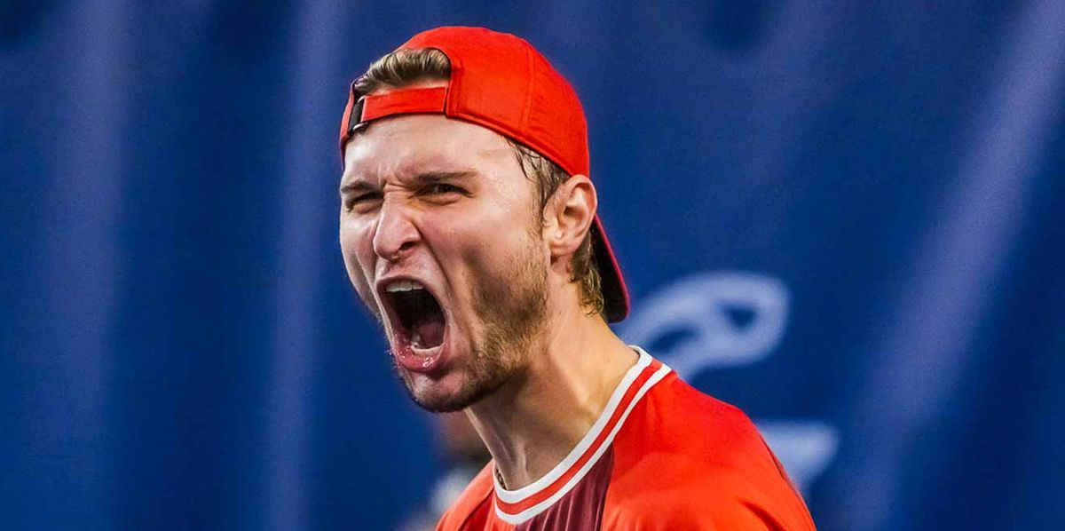 Tennis-Hoffnung Leandro Riedi am Davis-Cup