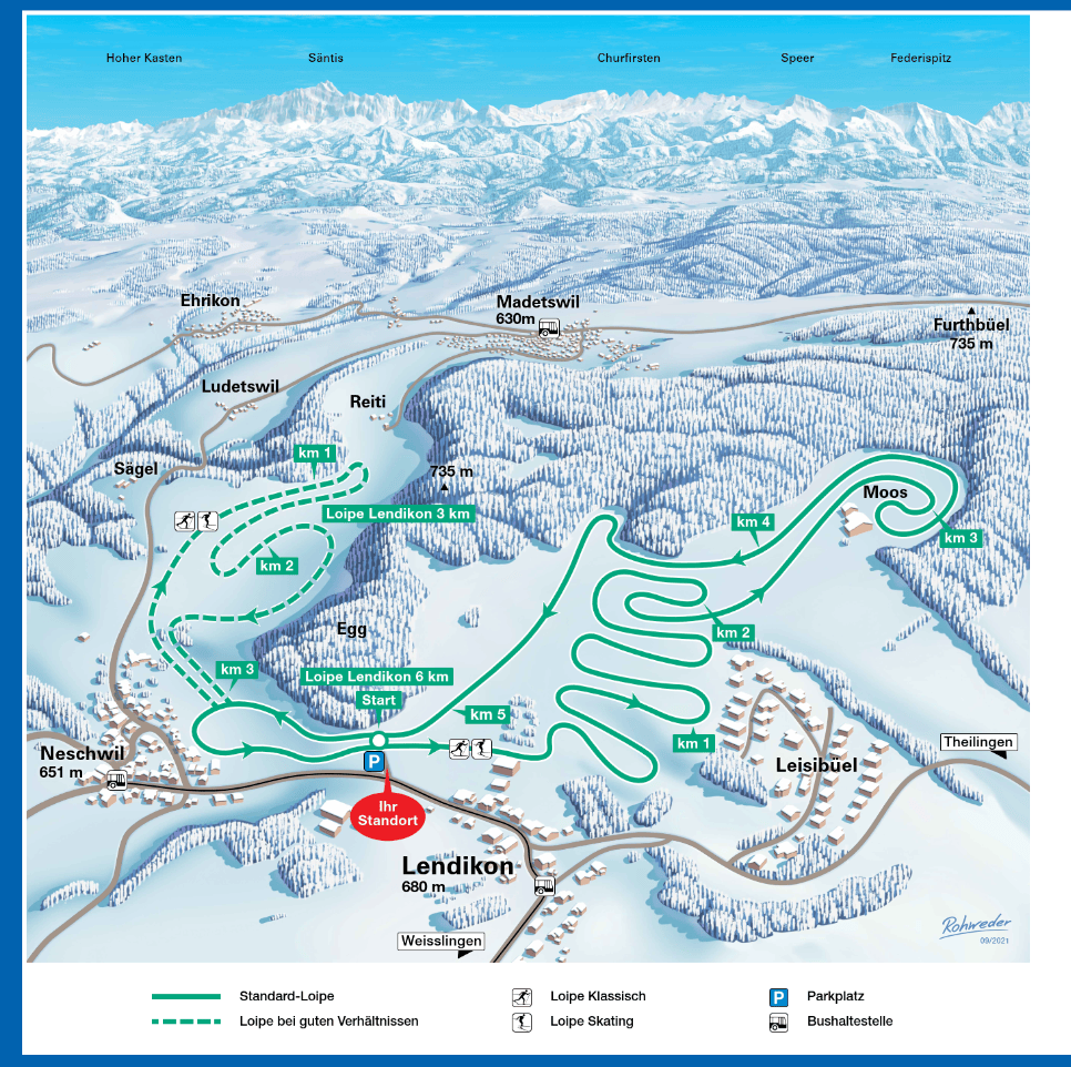 Loipen-Tipps: Wo Sie jetzt in der Region langlaufen können | Tages-Anzeiger