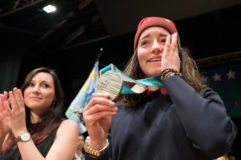 Accueil triomphal à La Roche pour Mathilde | 24 heures