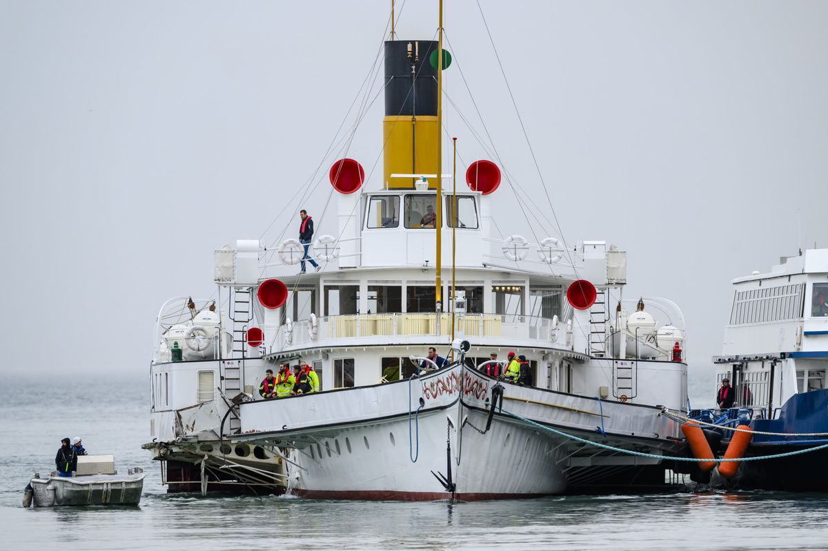 Tempête de vaudaire: 3h: «Le Simplon» est toujours à flot | 24 heures