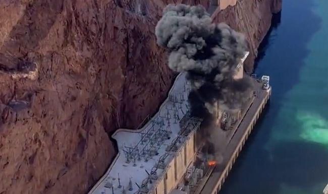 Colorado River: Explosion am berühmten Hoover Dam bei Las Vegas - L ...