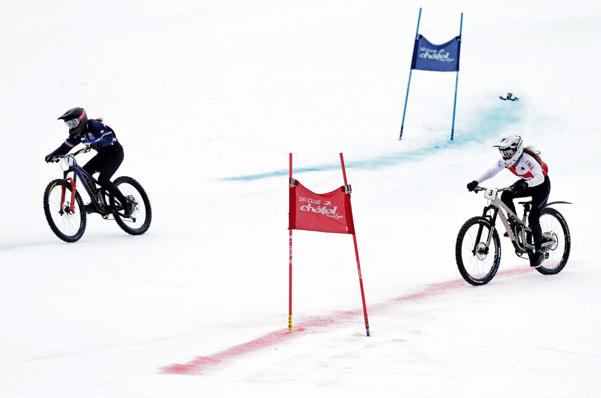 Snowbike: La Neuchâteloise Lisa Baumann championne du monde | 24 heures
