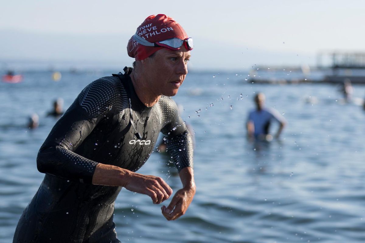 Triathlon de Genève: Théo Lachat et Imogen Simmonds jouent les poissons ...