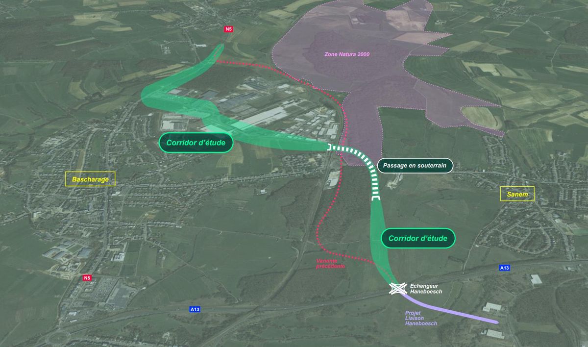 Au Luxembourg: Le contournement de Bascharage en partie enterré? - L ...