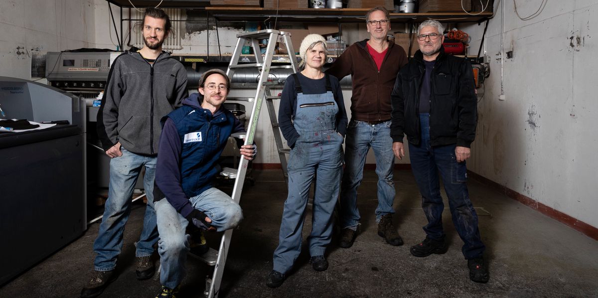Reitschule Bern: Die Druckerei der linken Szene druckt auch mal ...