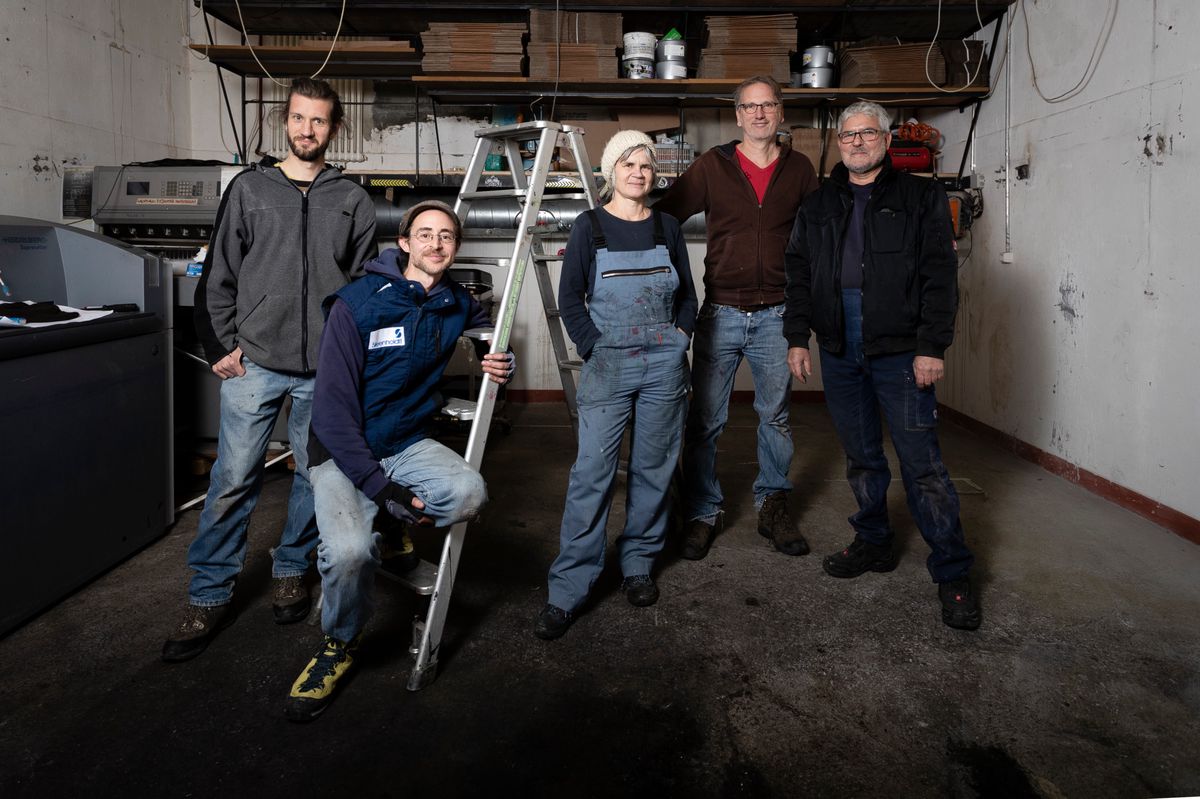 Reitschule Bern: Die Druckerei der linken Szene druckt auch mal ...