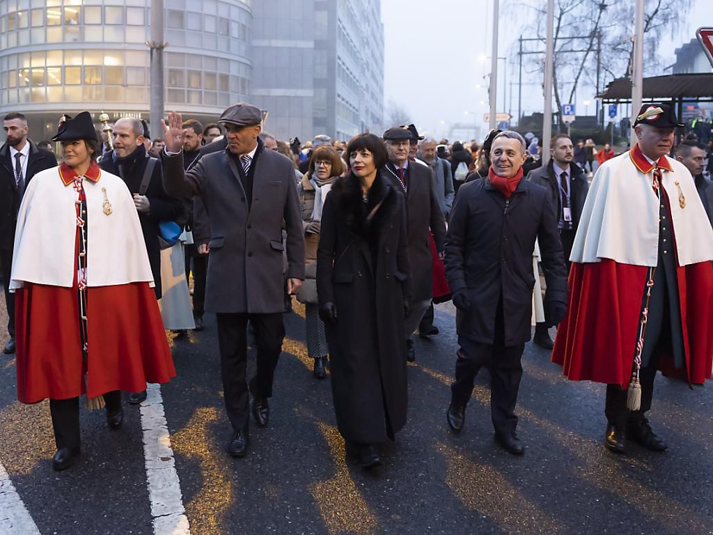 Cérémonie officielle: Fribourg fête son président de la Confédération ...