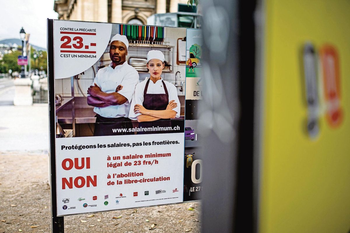Canton de Genève: Le salaire minimum passera à 24 francs de l’heure en 2023 | Tribune de Genève