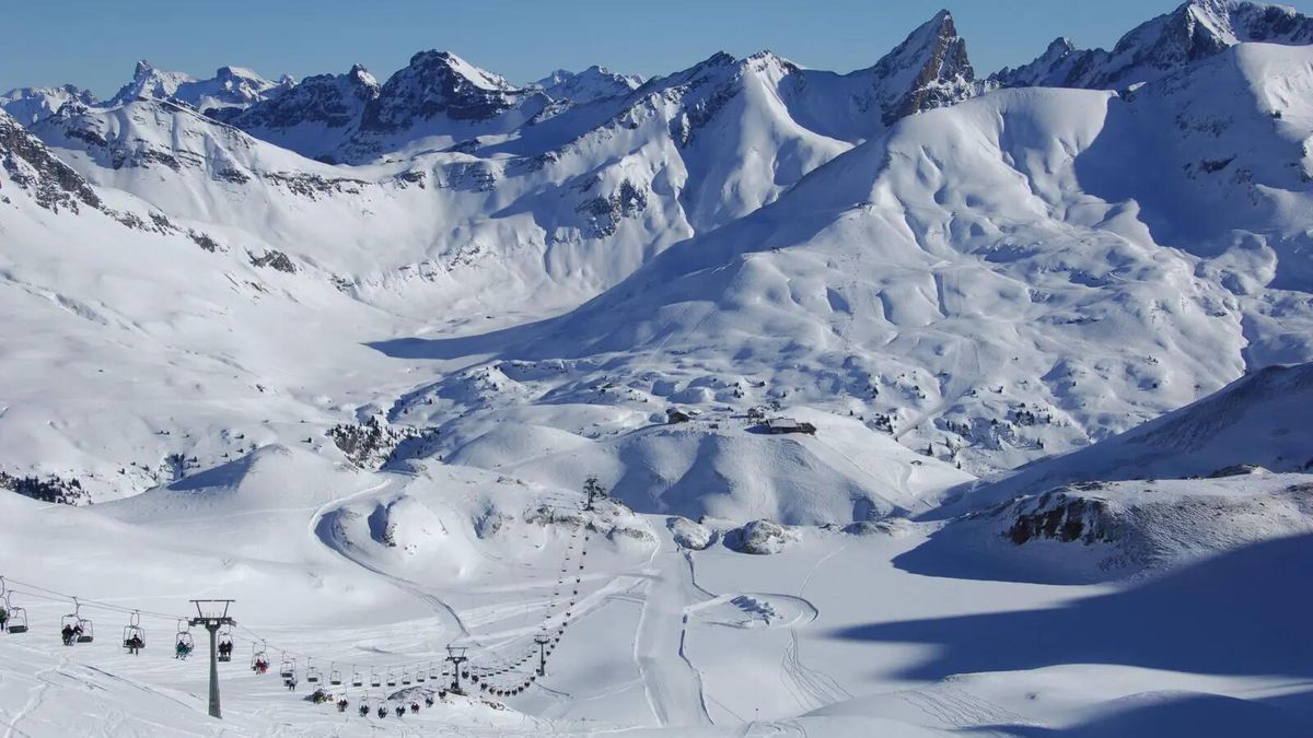 Lawine in Vorarlberg: Video zeigt den Moment, als sich die Lawine löste ...