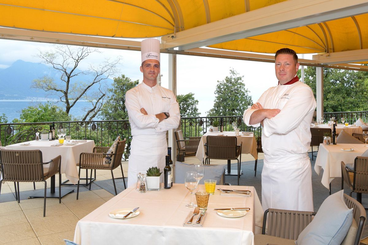 Le coup de fourchette: À Montreux, la Terrasse du Petit Palais a des ...