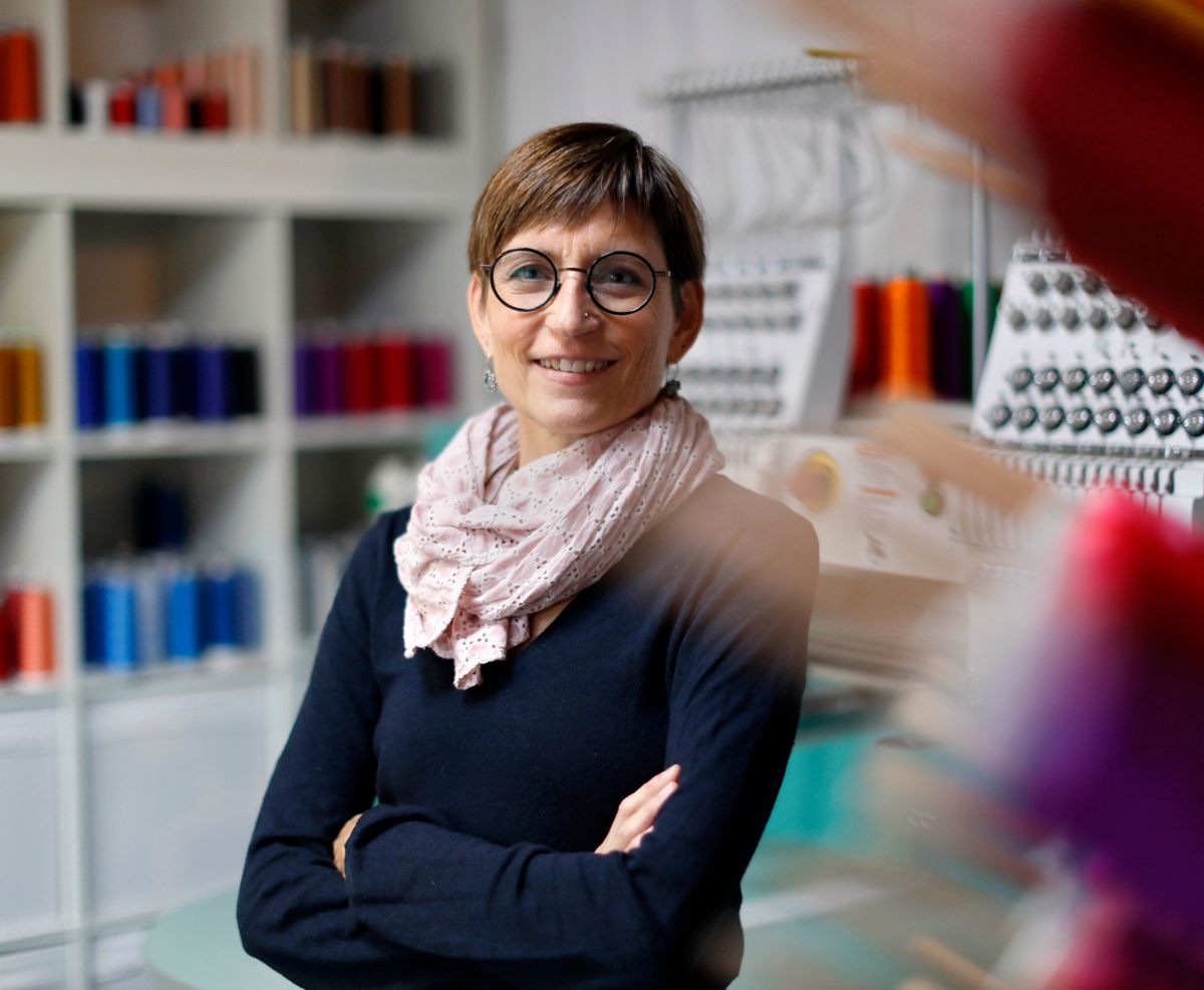 Menschen im Unterland: Denise Huber-Wildhaber (53), Schneiderin aus ...