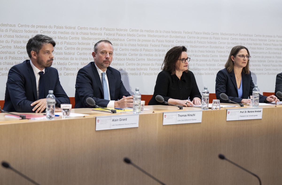 Aufsicht sieht keine Schuld bei sich: Credit-Suisse-Niedergang: Finma ...