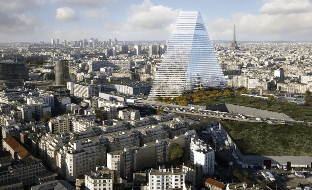 Paris - La construction de la controversée Tour Triangle a débuté - Le ...
