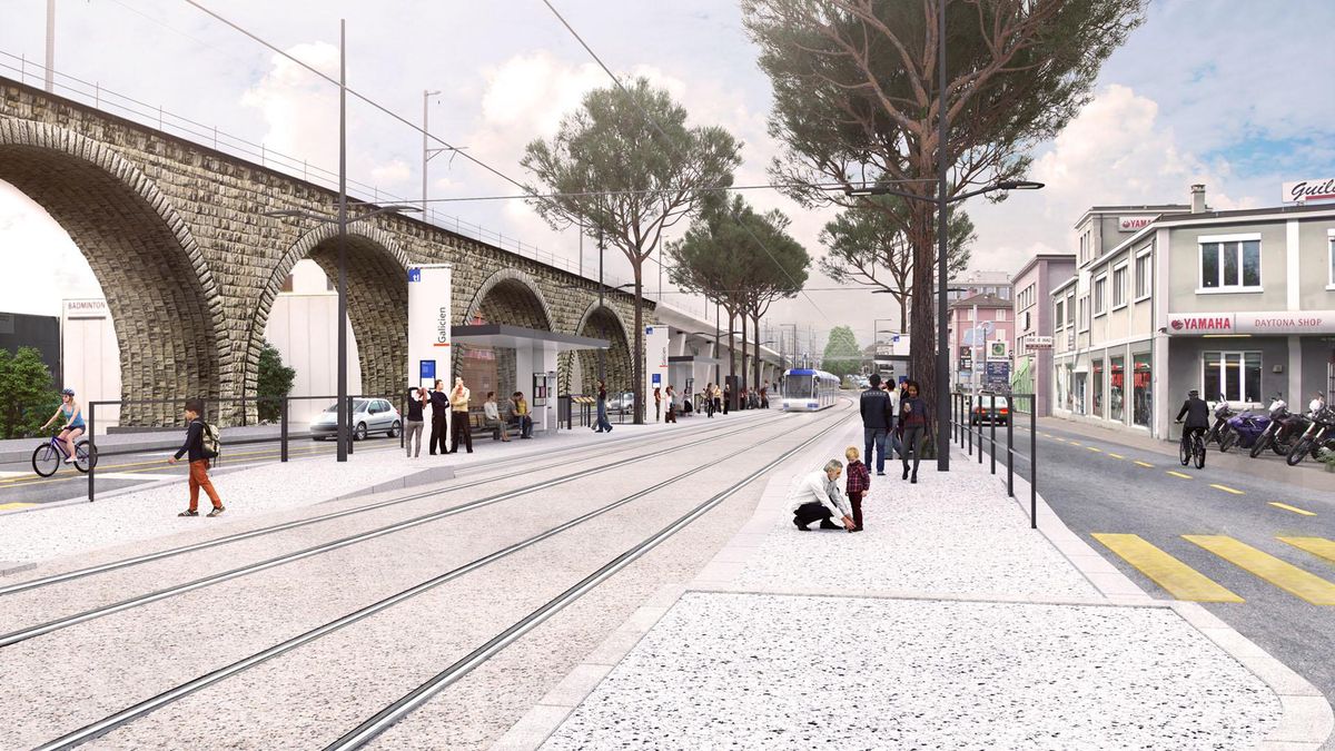 Chantier du tramway : Gros lifting pour le viaduc de Malley | 24 heures