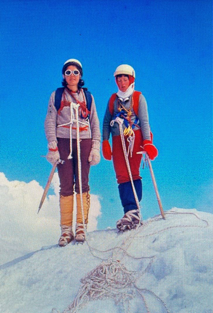 Als erstmals eine Frauen-Seilschaft die Eiger-Nordwand meisterte ...