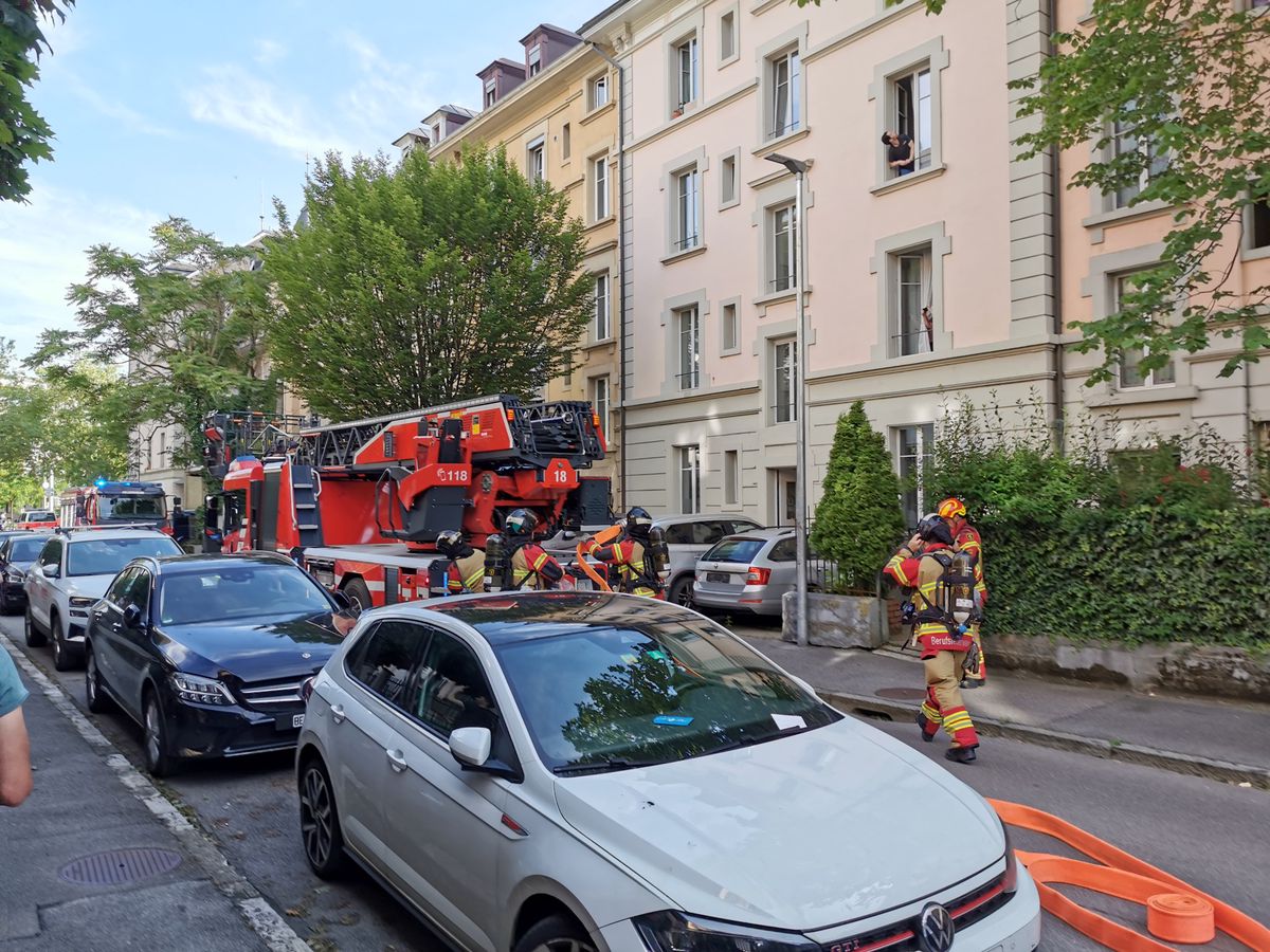Brand in Bern: Feuerwehreinsatz am Nordweg in der Lorraine | Der Bund