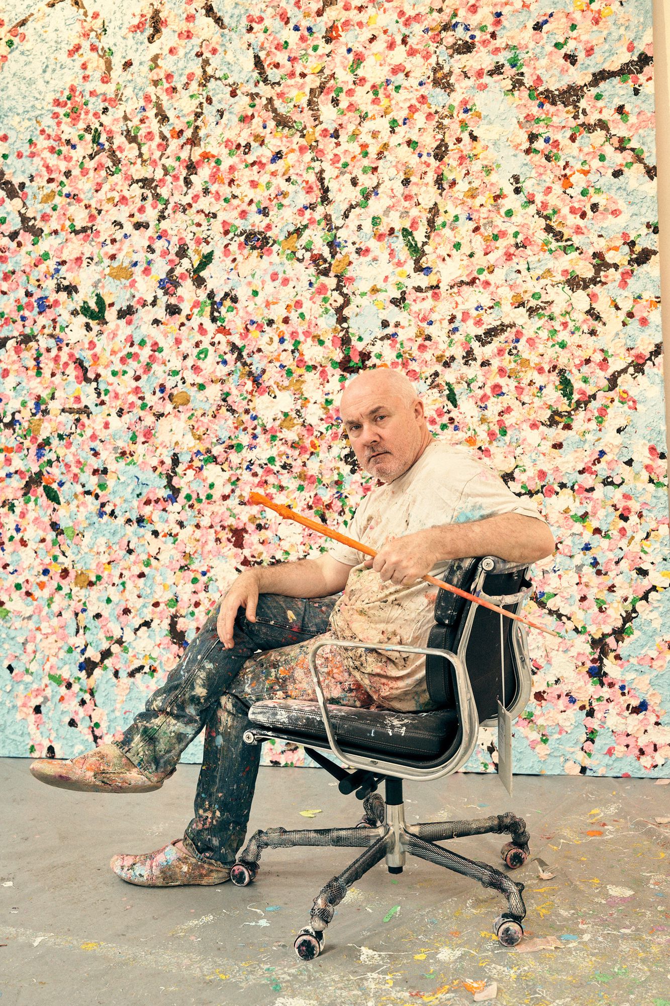 Interview mit Kunststar Damien Hirst: «Ich mag Geld, weil es für ...
