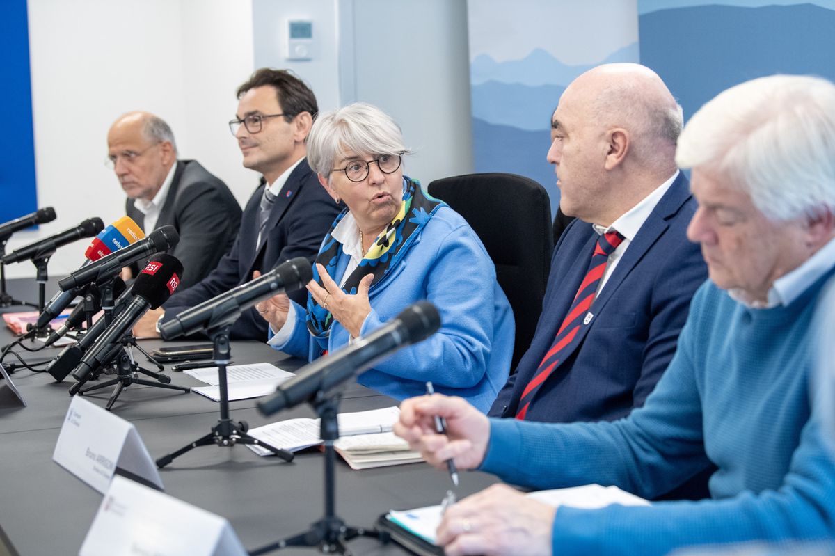 Baume-Schneider in Chiasso: Der Besuch der sehnlichst erwarteten ...