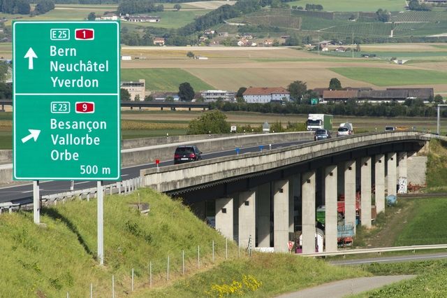 Début des travaux dès mercredi sur l'autoroute A1 avant Chavornay | 24 ...