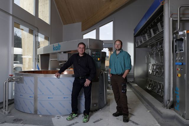 Die neue Käserei ist betriebsbereit | Berner Zeitung