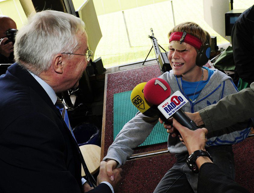 Bildstrecke: Schützenkönig Robin Huber | Berner Zeitung