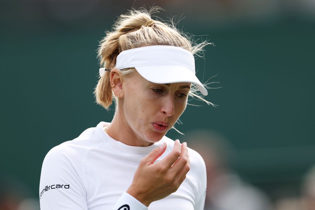 Wimbledon 2023: Jil Teichmann se noie après la pluie | Tribune de Genève