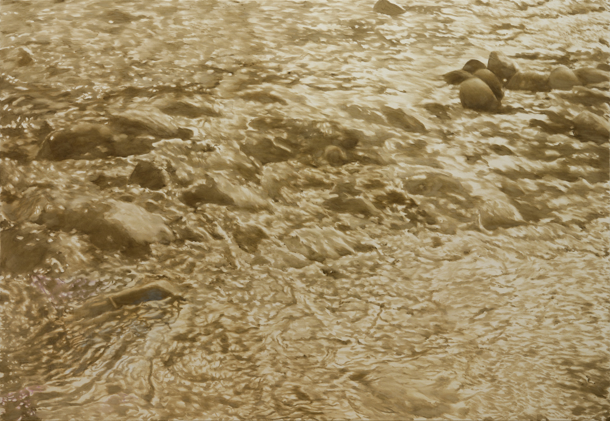 Franz Gertsch: Die letzten Werke malte er mit Erde aus Rüschegg | Berner Zeitung