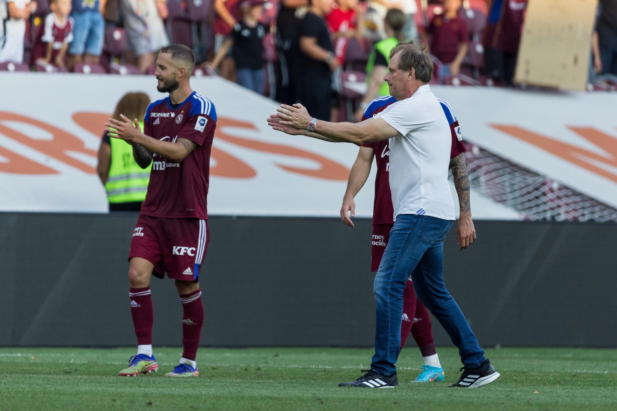 Football: Steve Rouiller touché à l’entraînement avec Servette ...