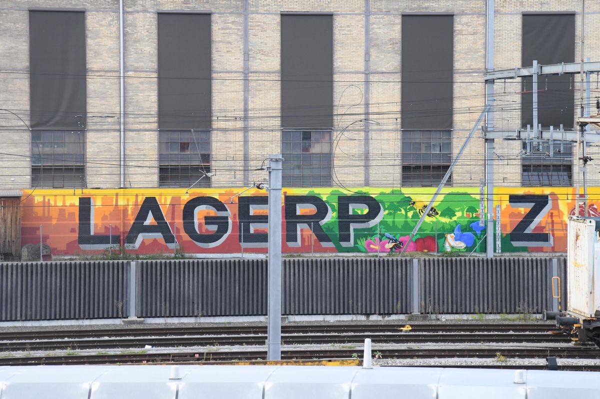 Street-Art in Winterthur: Der Lagerplatz blüht nochmals auf | Tages ...