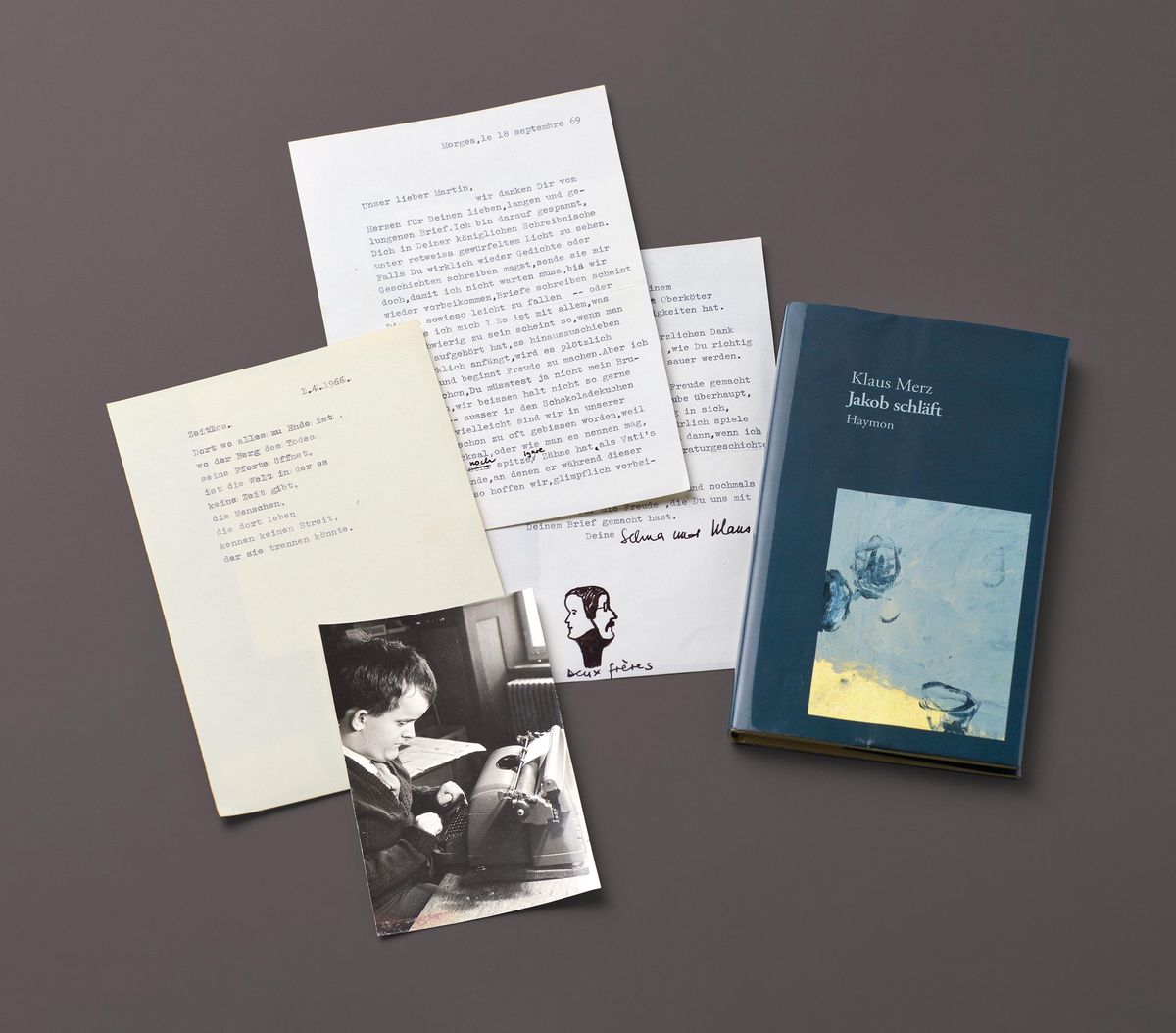 Klaus und Martin Merz: Schreibende Brüder, vom Schicksal gebissen ...