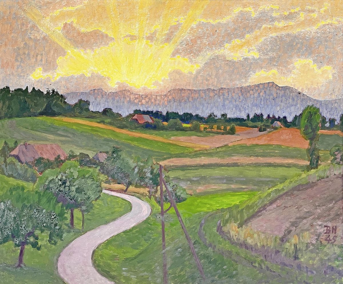 Bruno Hesse: Im Schatten von Hermann Hesse und Cuno Amiet | Der Bund