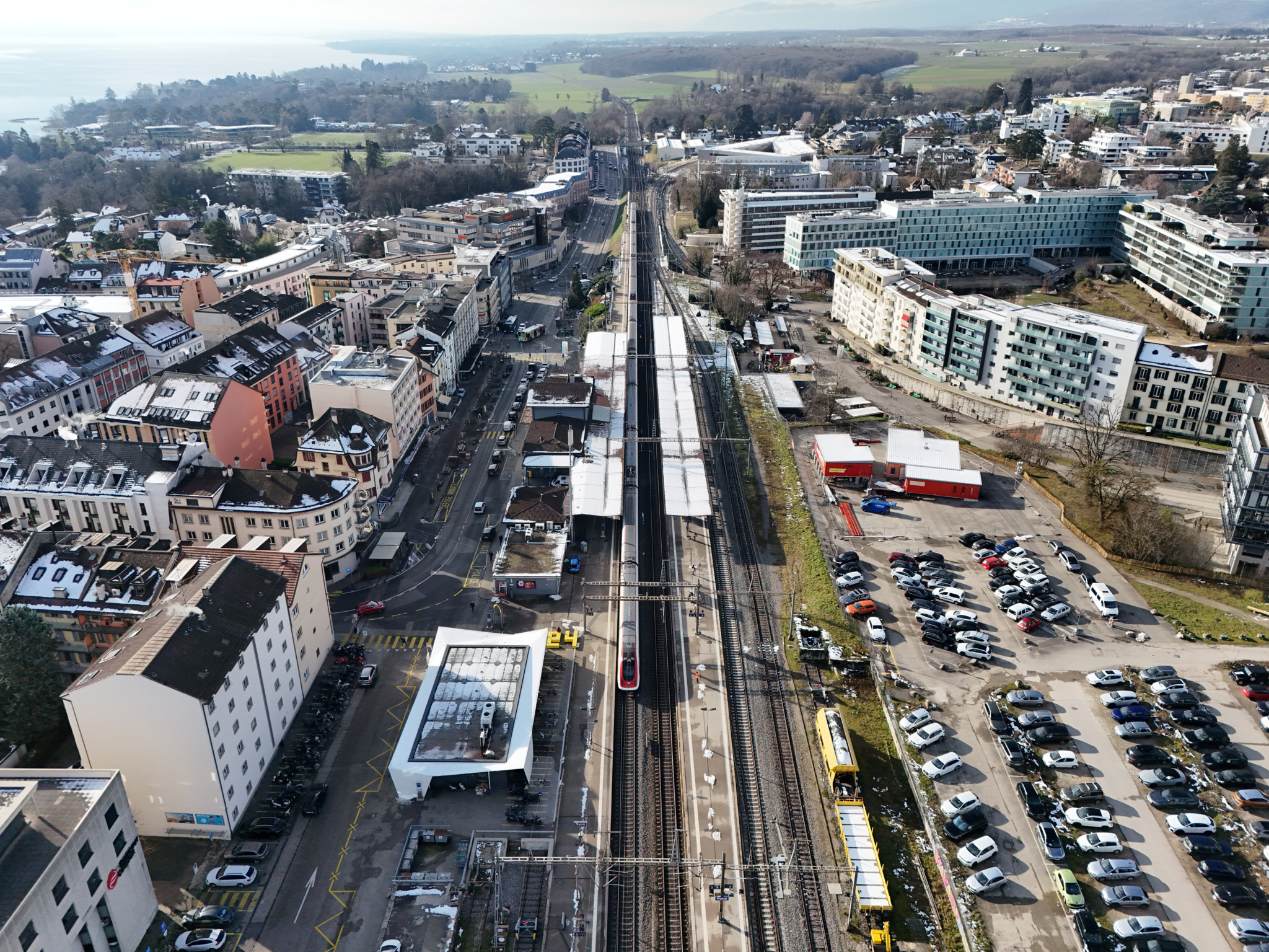 Stratégie ferroviaire: une ligne Nyon-Genève par le Pays de Gex | 24 heures