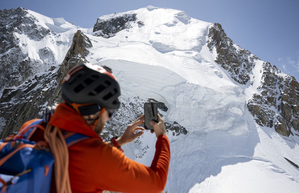 Gipfel ist noch 4805 Meter hoch: Der Mont Blanc ist um zwei Meter geschrumpft | Tages-Anzeiger