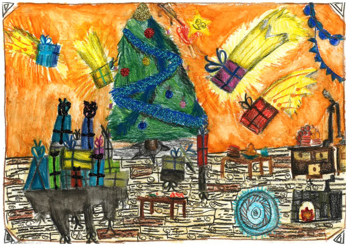 Les lauréats du concours de dessin: Pluie de Noëls magiques sur la ...