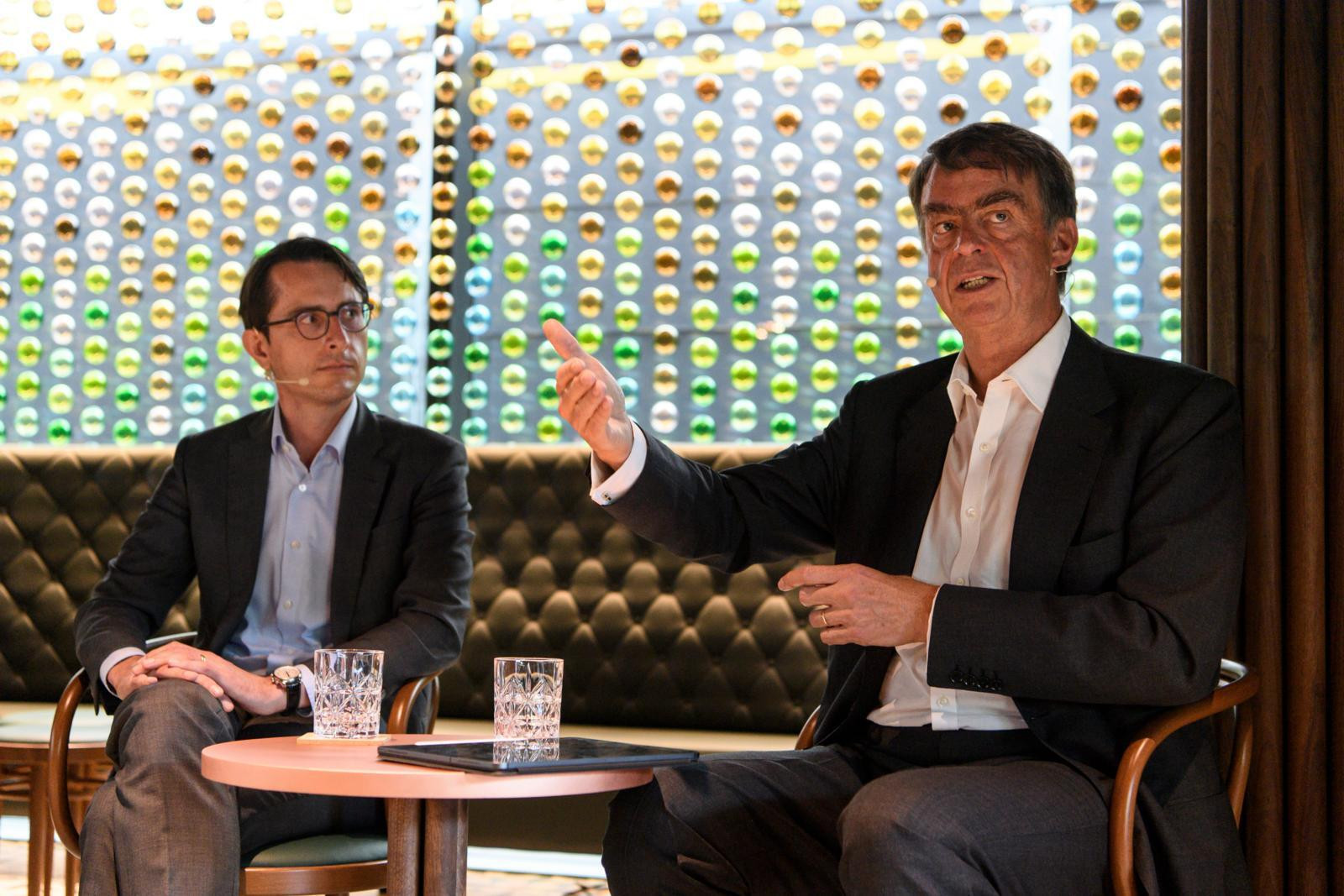 Basel: Basler Stern für Peter Knogl und Thomas Straumann