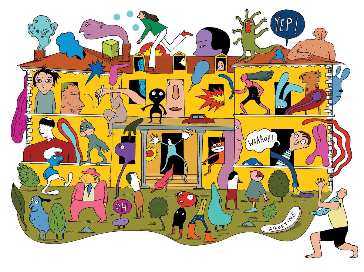 La HEAD dessine la TDG: Alex Baladi esquisse son musée de la BD idéal ...