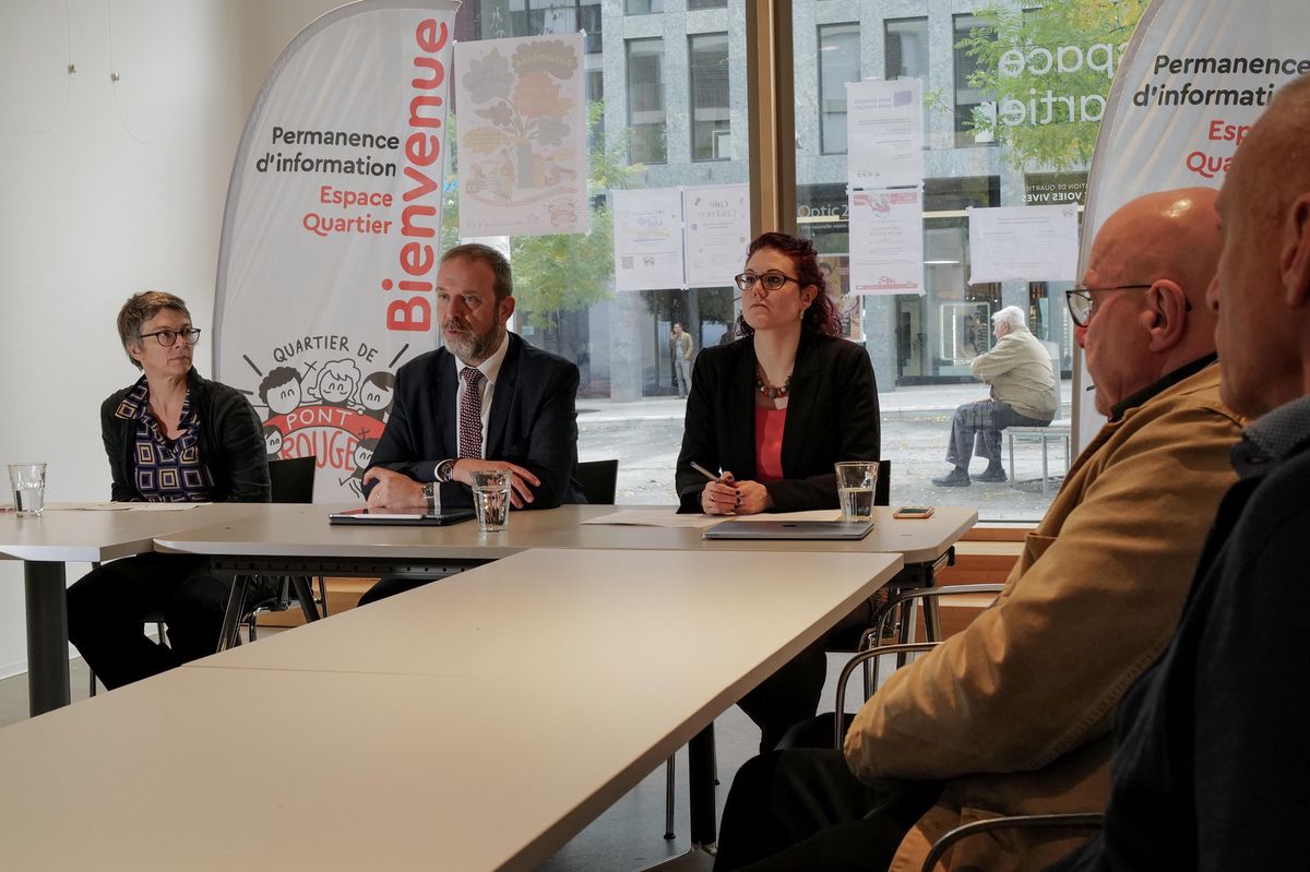 À Lancy, le quartier de Pont-Rouge inaugure son parc | Tribune de Genève