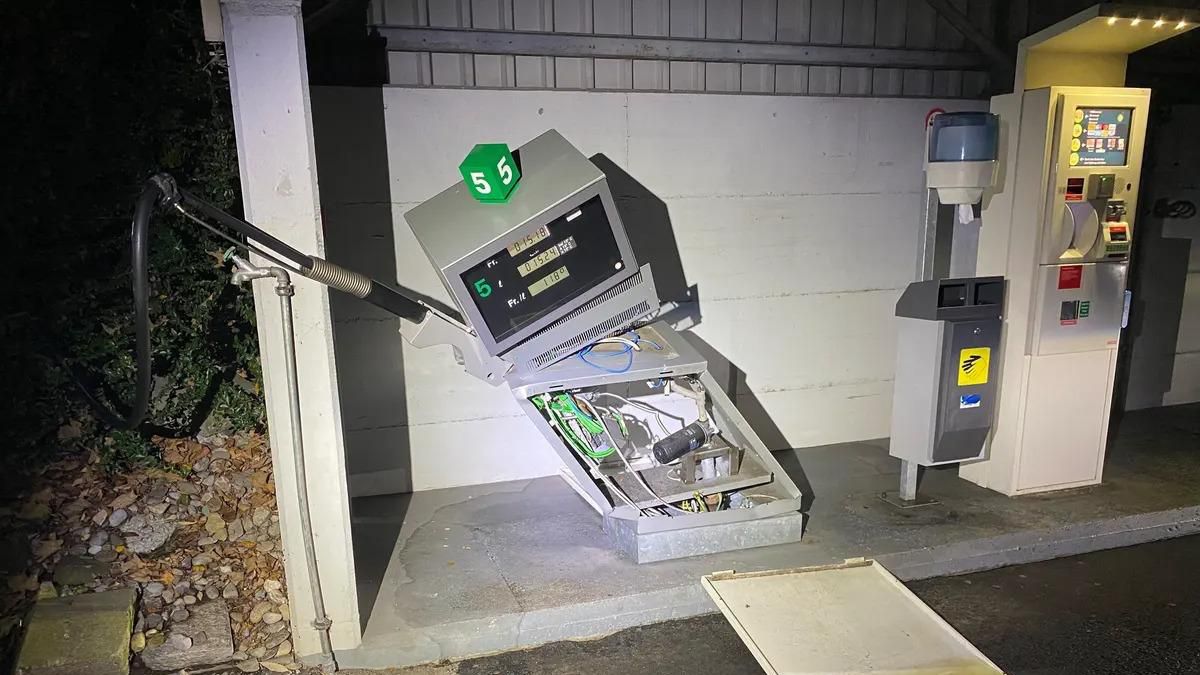 En Suisse: Il démarre sans enlever le pistolet à essence de sa voiture ...