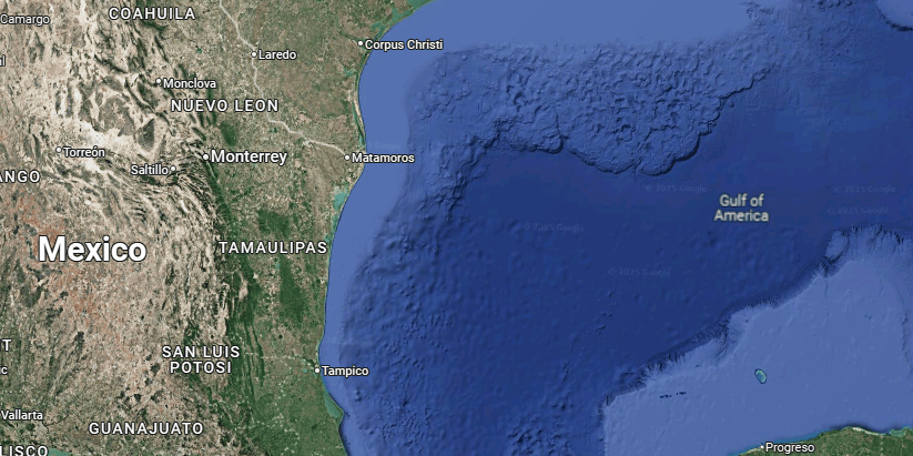 Google Maps: Golf von Mexiko heisst jetzt Golf von Amerika | Zürichsee ...