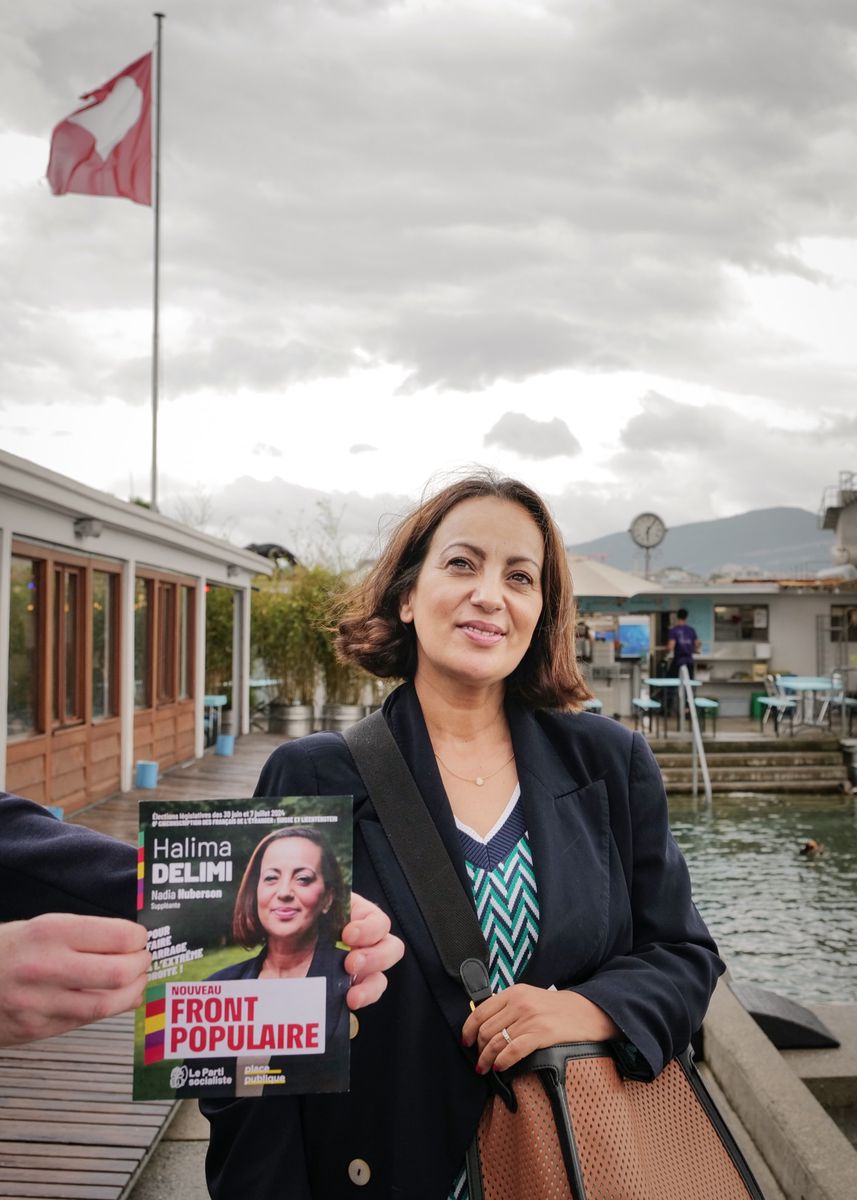 Législatives: Halima Delimi, la candidate PS en Suisse | 24 heures