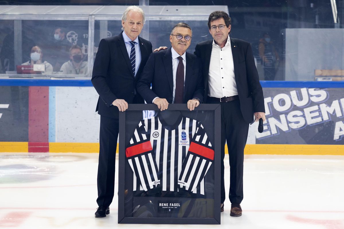 Hockey sur glace: FR Gottéron pourrait retirer le nom de René Fasel de ...