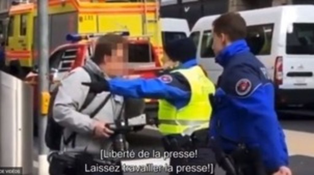 La police soutenue par la Municipalité de Lausanne | 24 heures