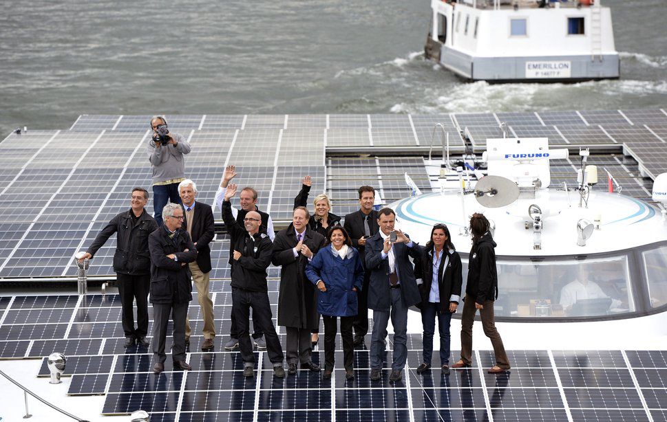 PlanetSolar est arrivé à Paris | 24 heures