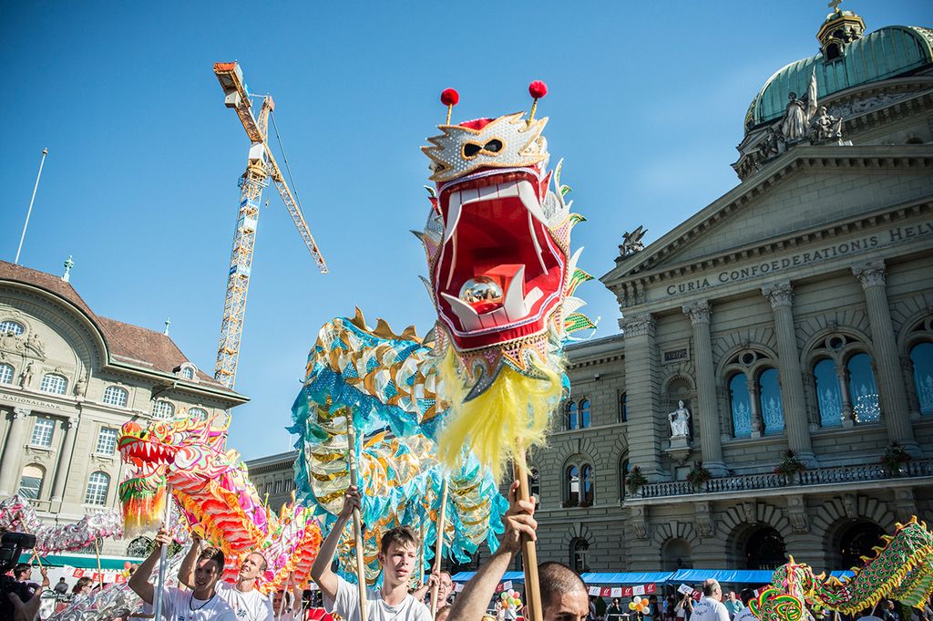 Ein Drache in Bern | Der Bund