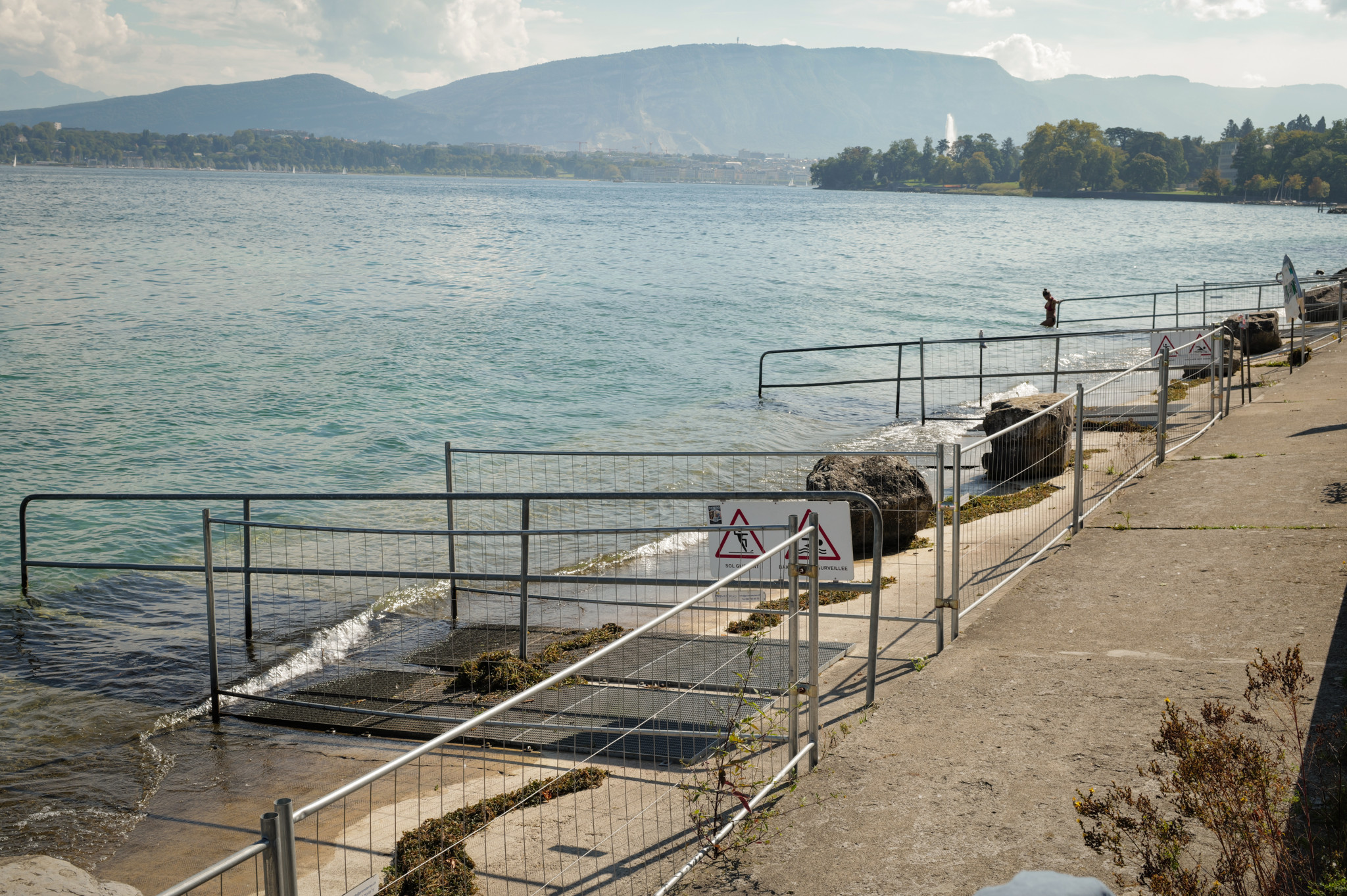 Genève: la plage du Reposoir attend d’être réaménagée