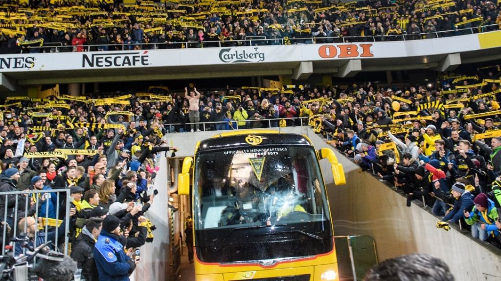 7000 YB-Fans empfangen Meistermannschaft | Basler Zeitung