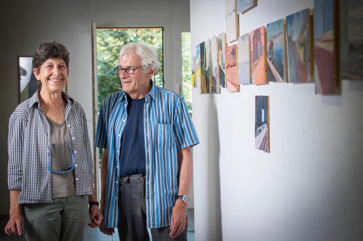 Ausstellung in Eriswil - Mit dem Wochenendmaler auf Zugfahrt ...