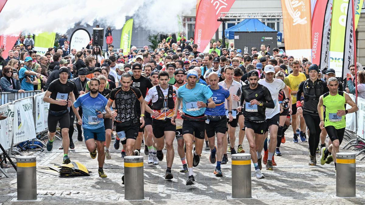 Sport au Luxembourg: Foule record pour le DKV Urban Trail - L'essentiel