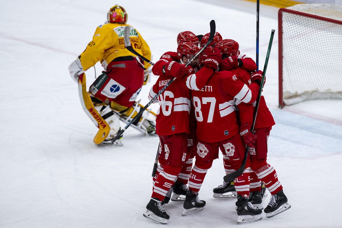 Hockey sur glace: Le LHC retrouve le sourire grâce à ses hommes de rôle ...