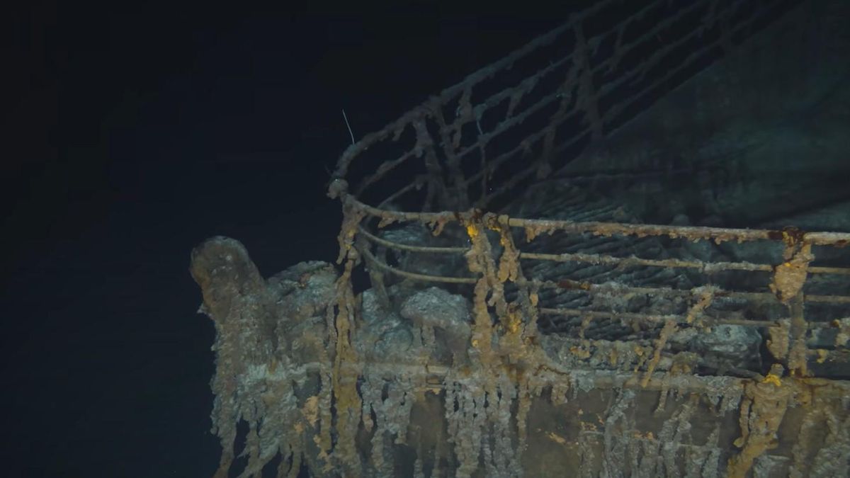 Très haute définition: De nouvelles images incroyables de l'épave du ...